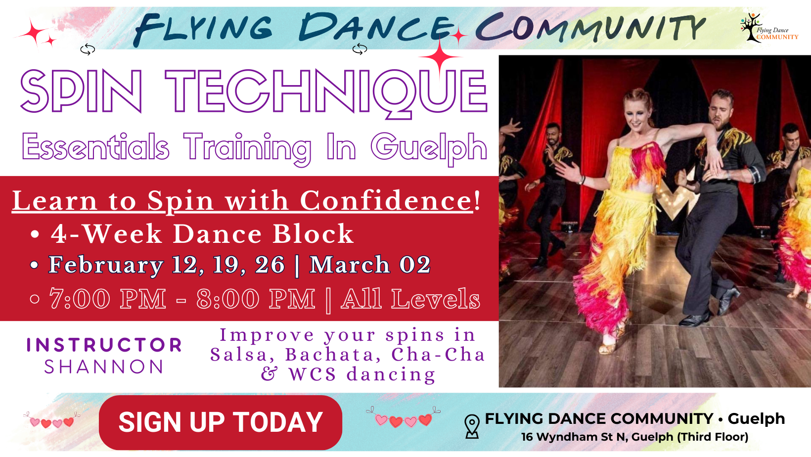 Spinning Technique Essentials | Group Classes - Flying Dance Community